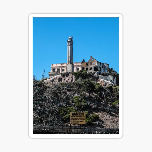 "Alcatraz" Sticker for Sale by raymondo | Redbubble