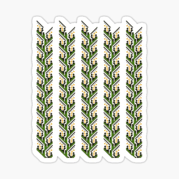 "Eastern Europe Pattern, Traditional Folk, Folklor" Sticker for Sale by ...