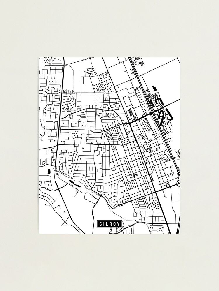 Gilroy California Map