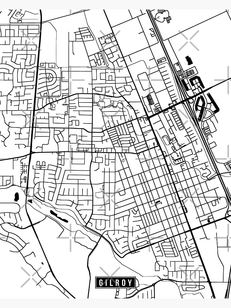 Gilroy California Map
