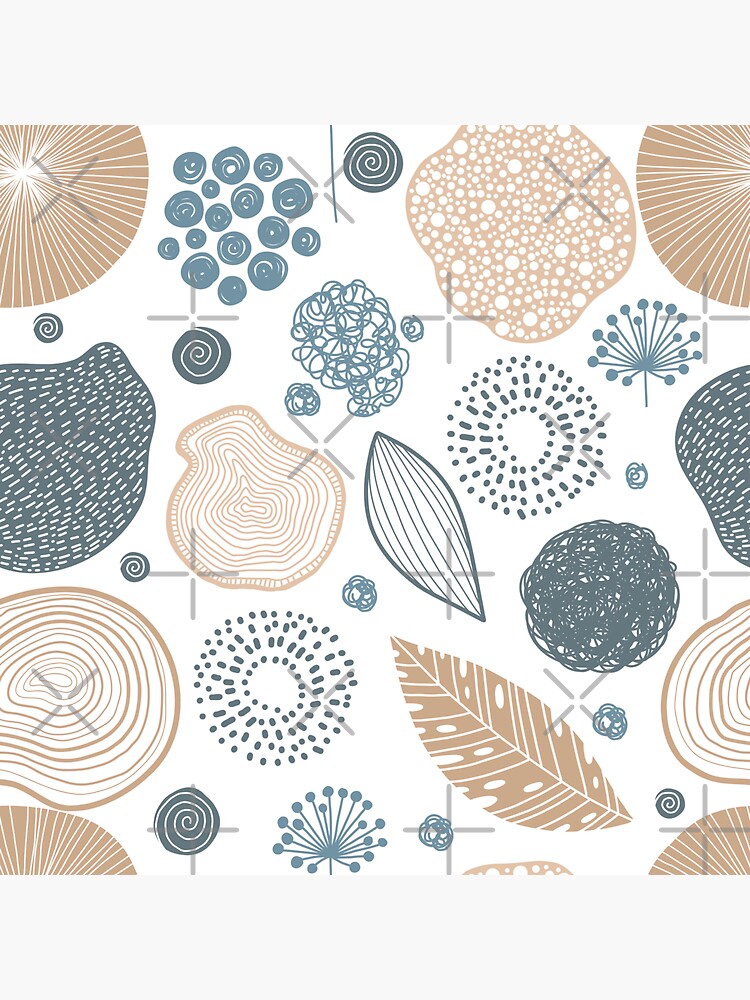 "Mcm allover repeated shells beach pattern " Sticker for Sale by ...