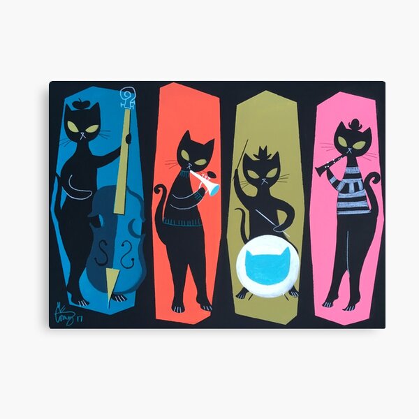 Home & Living Prints Mid Century Modern Mod Dancers Art Print Poster ...