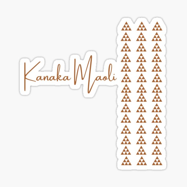 "Kanaka Maoli Native Hawaiian" Sticker for Sale by HawaiiGroove | Redbubble