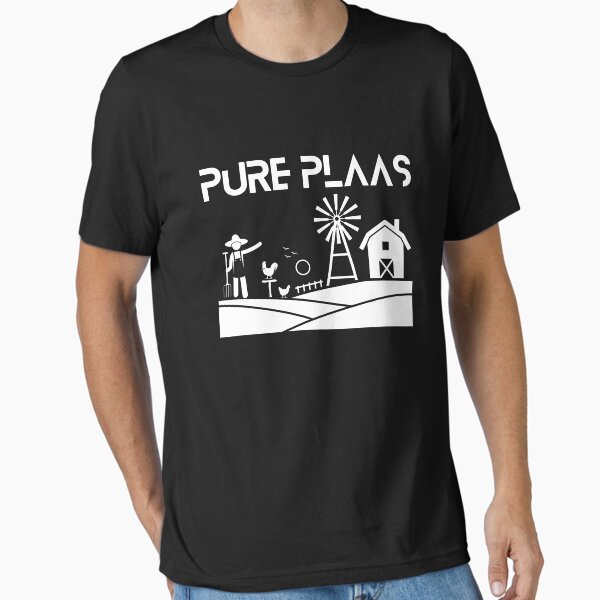 "Pure plaas, South African farmers, Afrikaans" Essential T-Shirt for ...
