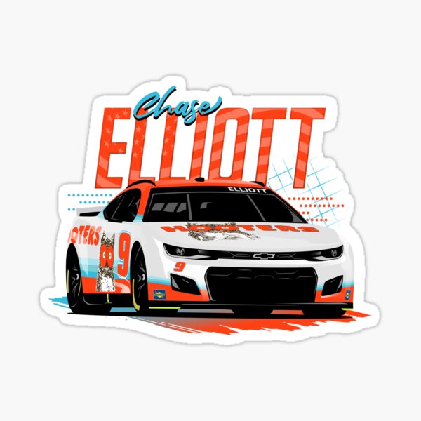 "Chase Elliott 2022 Nascar" Sticker for Sale by Dibujoa-store | Redbubble