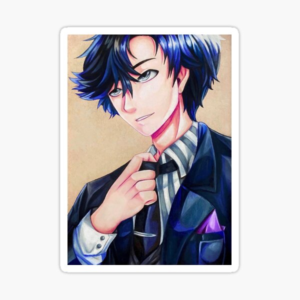 "Jumin Han Mystic Messenger " Sticker for Sale by Kameron-Haru | Redbubble