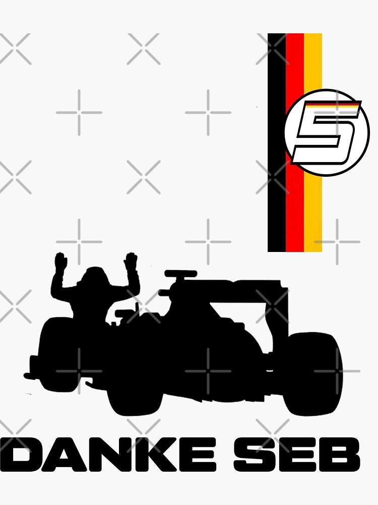 "danke seb" Sticker for Sale by BellourouShop | Redbubble