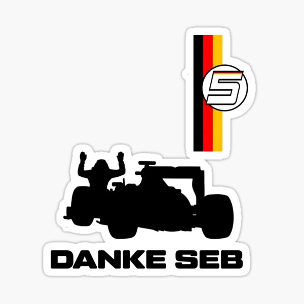 "danke seb" Sticker for Sale by BellourouShop | Redbubble