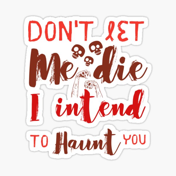 "i love haunted mound" Sticker for Sale by Celebrity-go | Redbubble