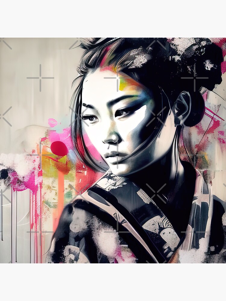 "Japanese graffiti and paint design" Sticker for Sale by zomgwtfbekjam ...