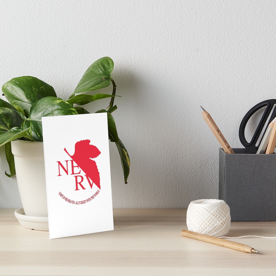 "Nerv God's In His Heaven. All'Right Whit the World. Neon Genesis ...