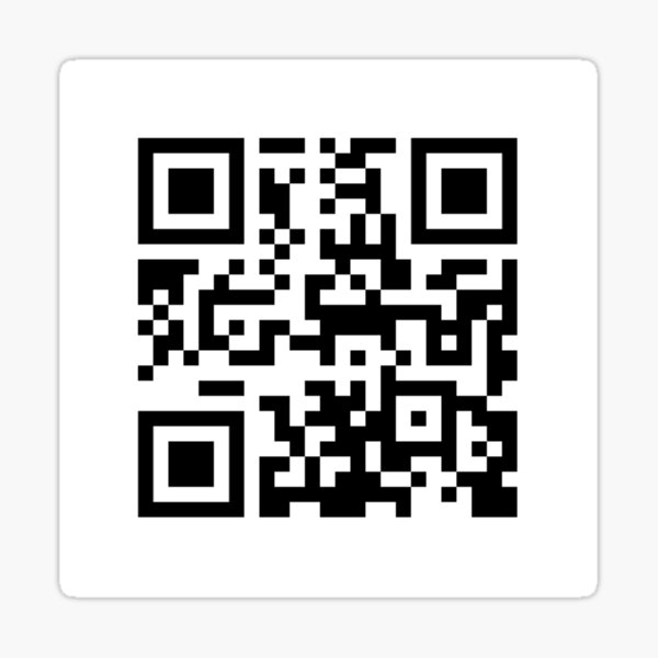 "Eddie Murphy Party All The Time QR Code" Sticker for Sale by ...