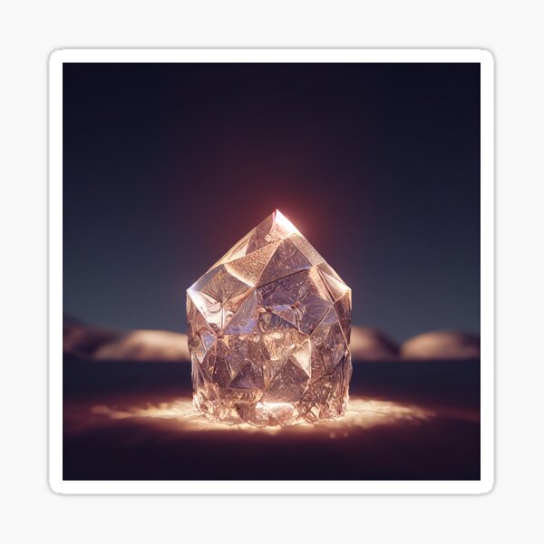 "Rare Ice" Sticker for Sale by PixelPaintShop | Redbubble