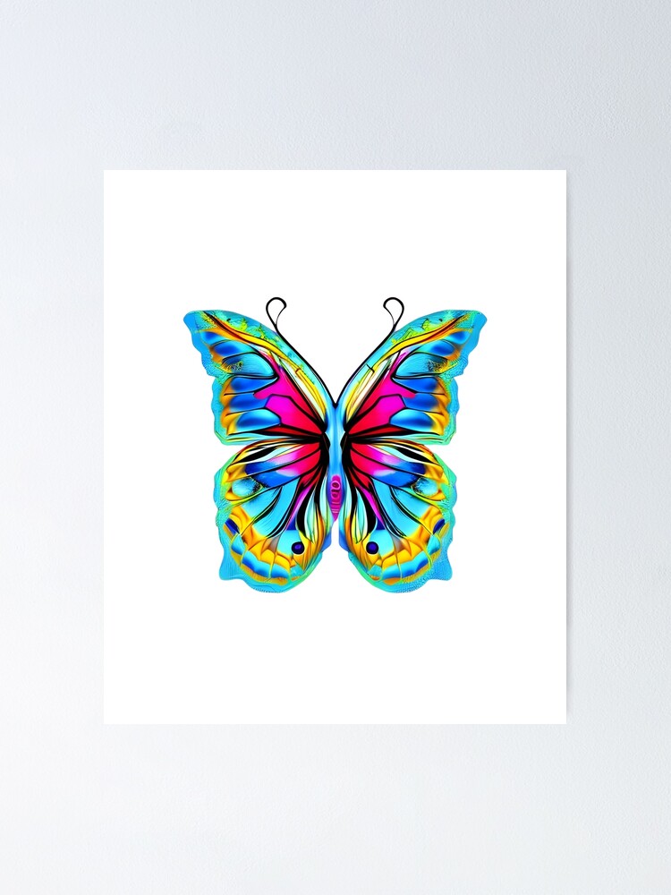 "Most beautiful butterfly" Poster for Sale by CorneliusDesign | Redbubble