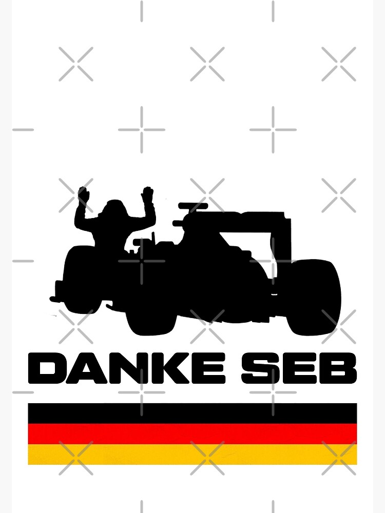 "danke seb" Poster for Sale by BellourouShop | Redbubble