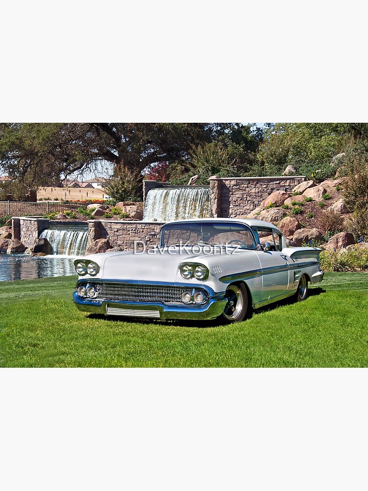 "1958 Chevrolet Impala" Art Print for Sale by DaveKoontz | Redbubble