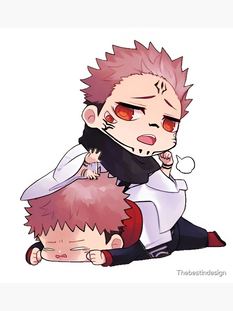 "cute Itadori Yuji " Poster for Sale by Thebestindesign | Redbubble