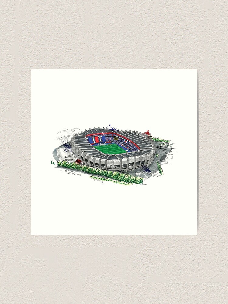 "Paris Saint Germain, Stadium, parc des princes" Art Print for Sale by ...