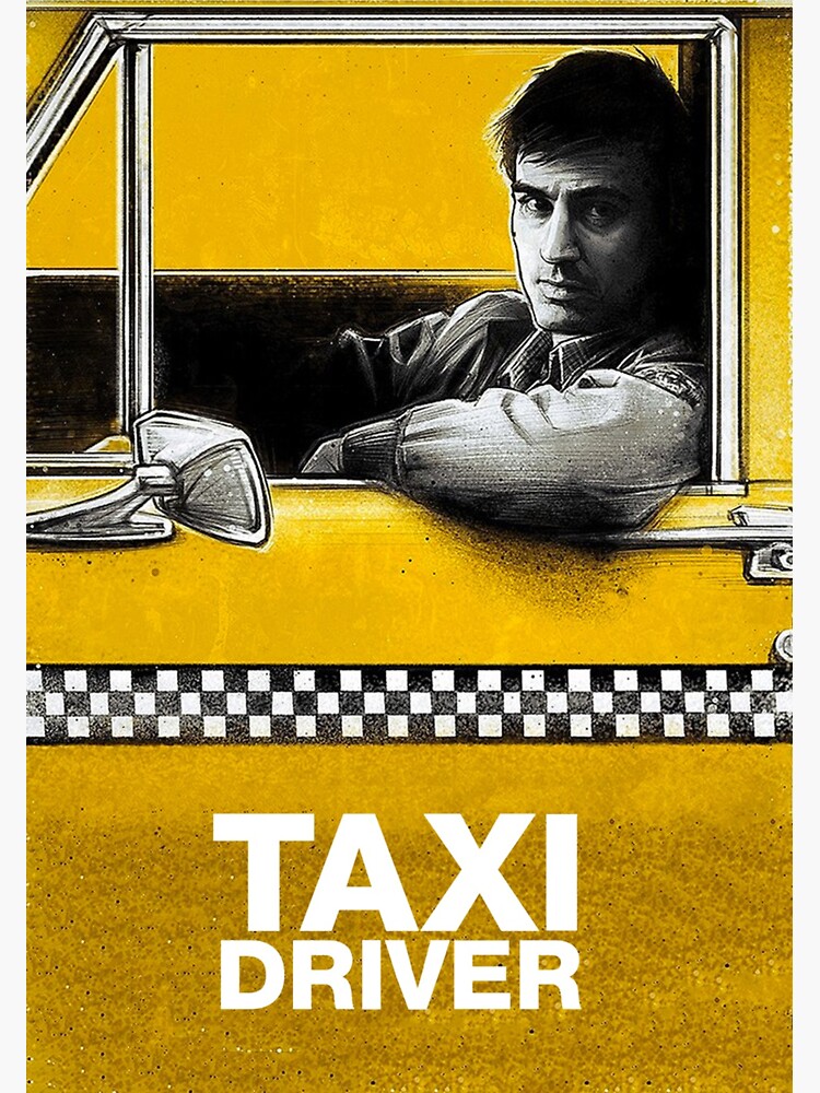 "Taxi Driver" Sticker for Sale by DAG-Trejd | Redbubble