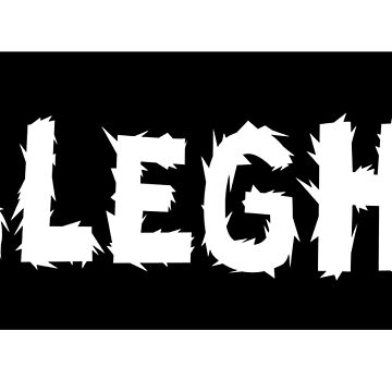 "Heavy Metal "Blegh"" Sticker for Sale by Mandade222 | Redbubble