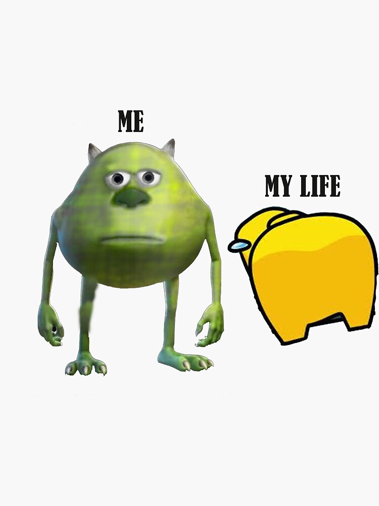 "me and my life meme" Sticker for Sale by High-End-Luxury | Redbubble