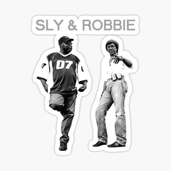 "Sly and Robbie" Sticker by jacylngood | Redbubble