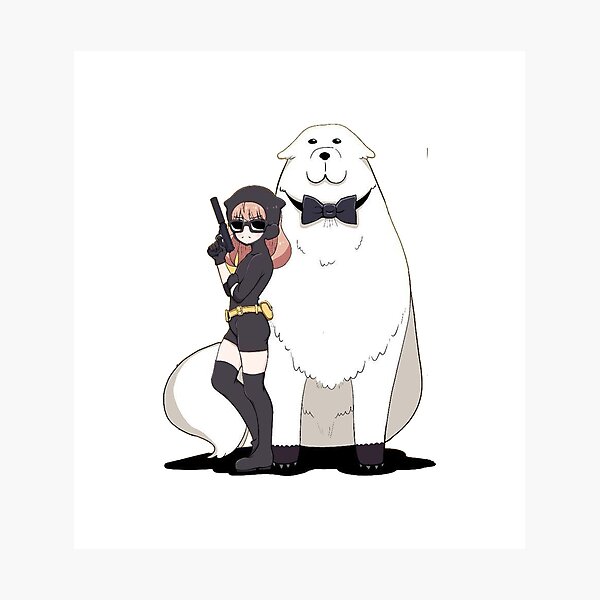 "Bond Forger and Anya Forge Spy x Family" Photographic Print for Sale ...