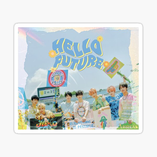 "NCT Dream Hello Future" Sticker for Sale by LeighsDesign | Redbubble