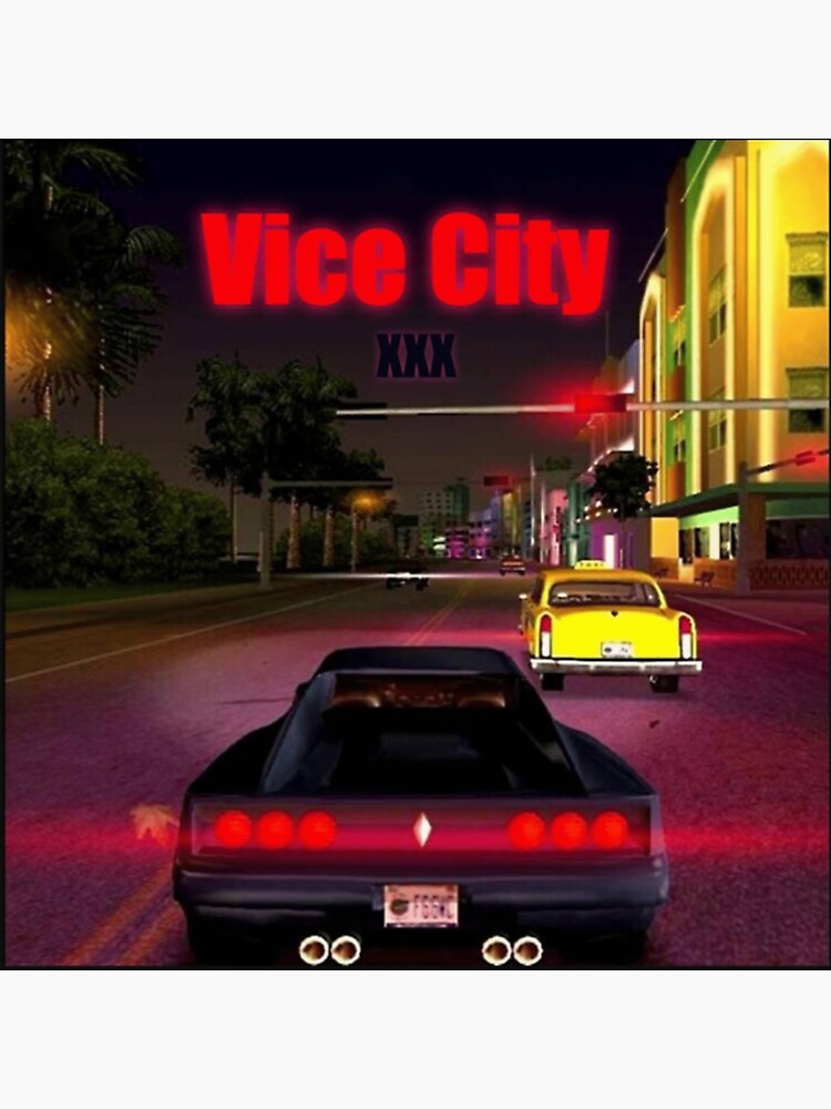 "Vice city" Sticker for Sale by Reefamadness | Redbubble