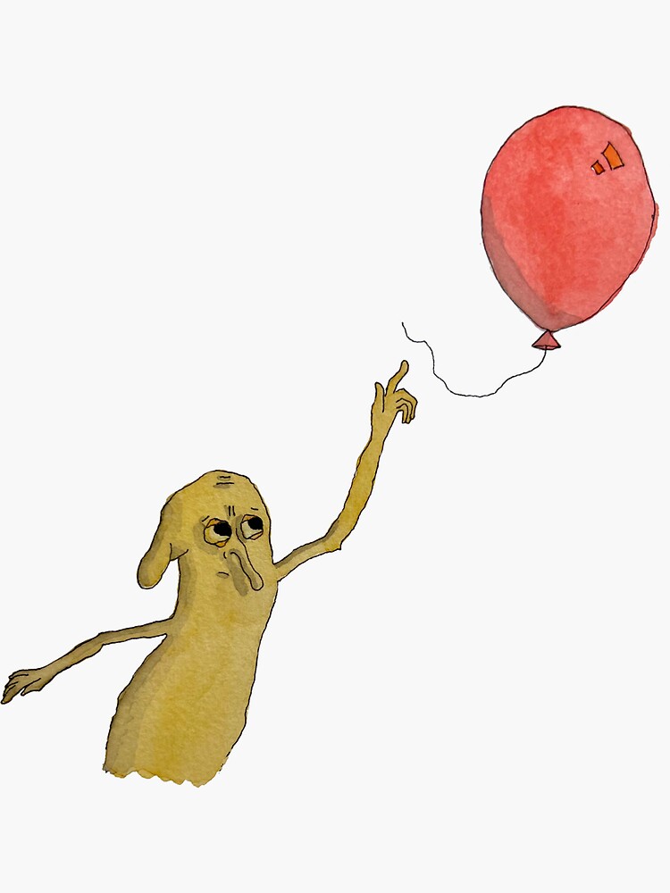 "Helium" Sticker for Sale by nchiles4 | Redbubble