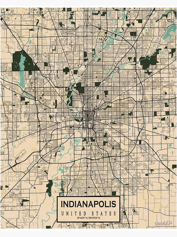 Map Of Indianapolis Indiana Indianapolis Map Indianapolis, Indiana,