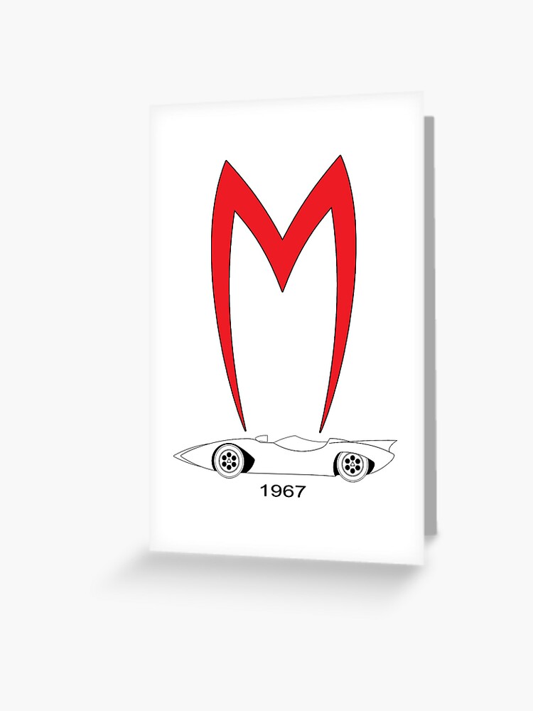 "Mach 5 1967 Speed Racer" Greeting Card for Sale by drquest | Redbubble