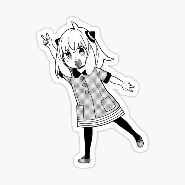 " Anya Forger Spy x Family" Sticker for Sale by Yor-art | Redbubble