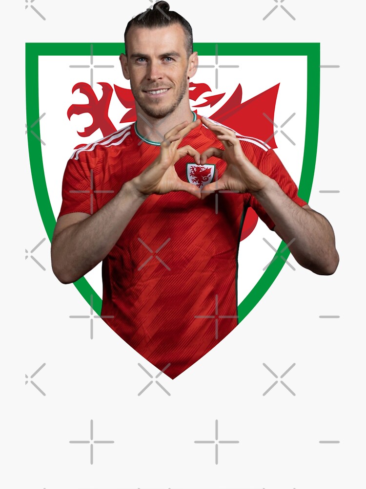 "GARETH BALE NATIONAL WORLD CUP 2022" Sticker for Sale by Diego-Savero ...