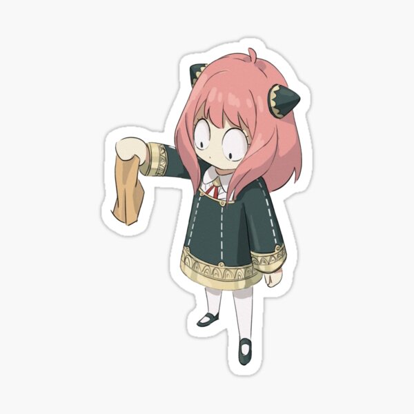 " Anya Forger Spy x Family" Sticker for Sale by Yor-art | Redbubble