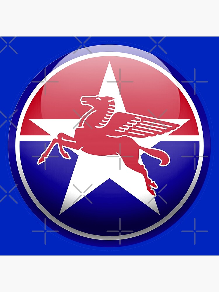 Póster «Dallas Texas City - Símbolo de la bandera de Pegasus Roundel ...