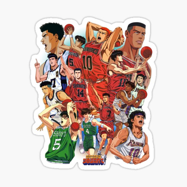 "Slam Dunk" Sticker for Sale by Batang90sart | Redbubble