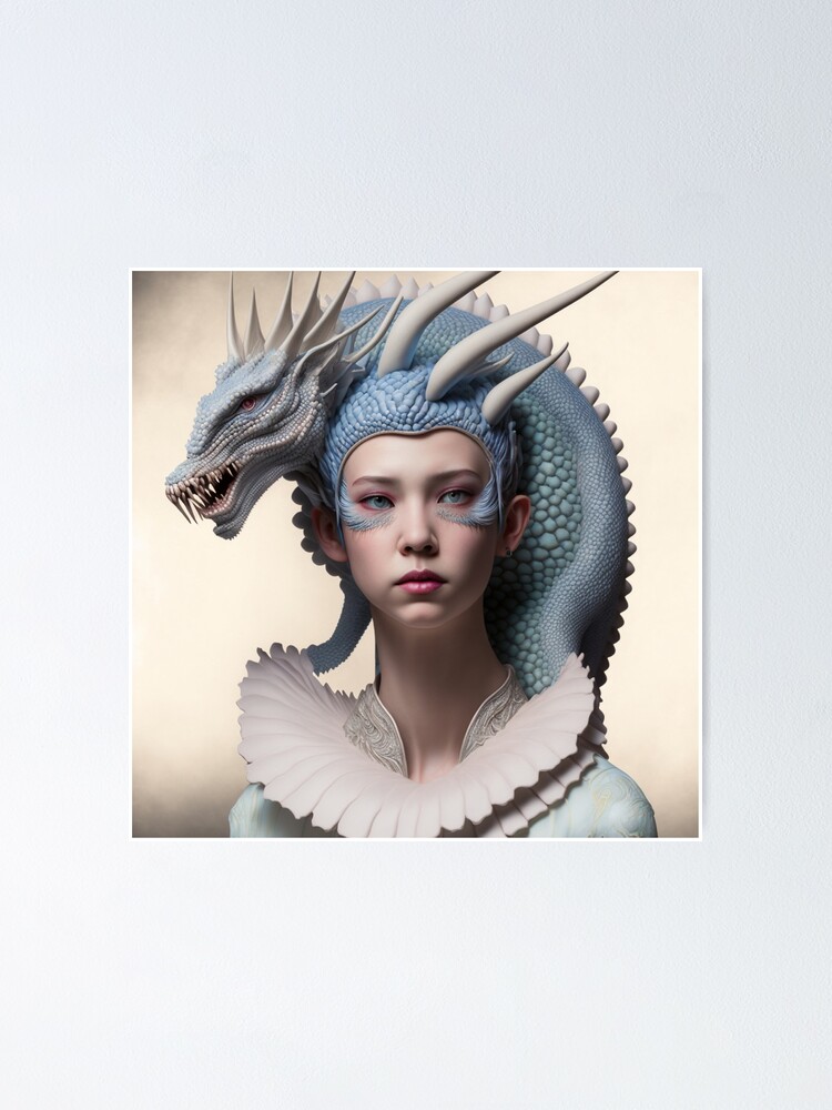 "Mythology - Woman Snake Hybrid" Poster for Sale by theblueofmyeye ...