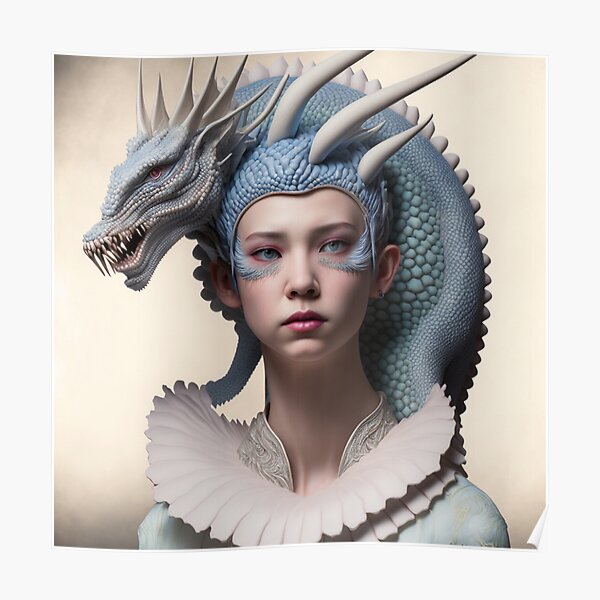 "Mythology - Woman Snake Hybrid" Poster for Sale by theblueofmyeye ...
