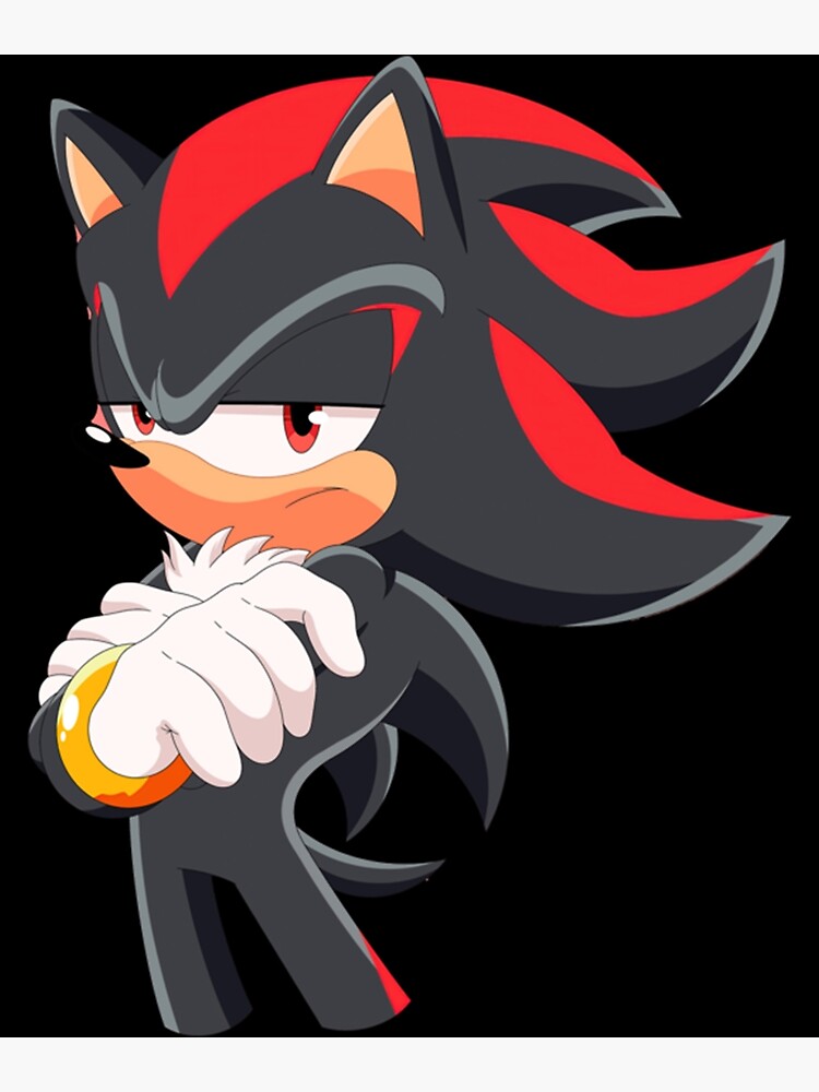 "Shadow The Hedgehog cool " Poster for Sale by CYBERLUST | Redbubble