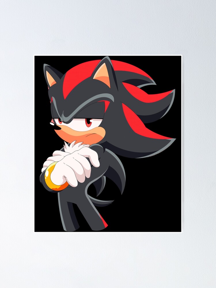 "Shadow The Hedgehog cool " Poster for Sale by CYBERLUST | Redbubble