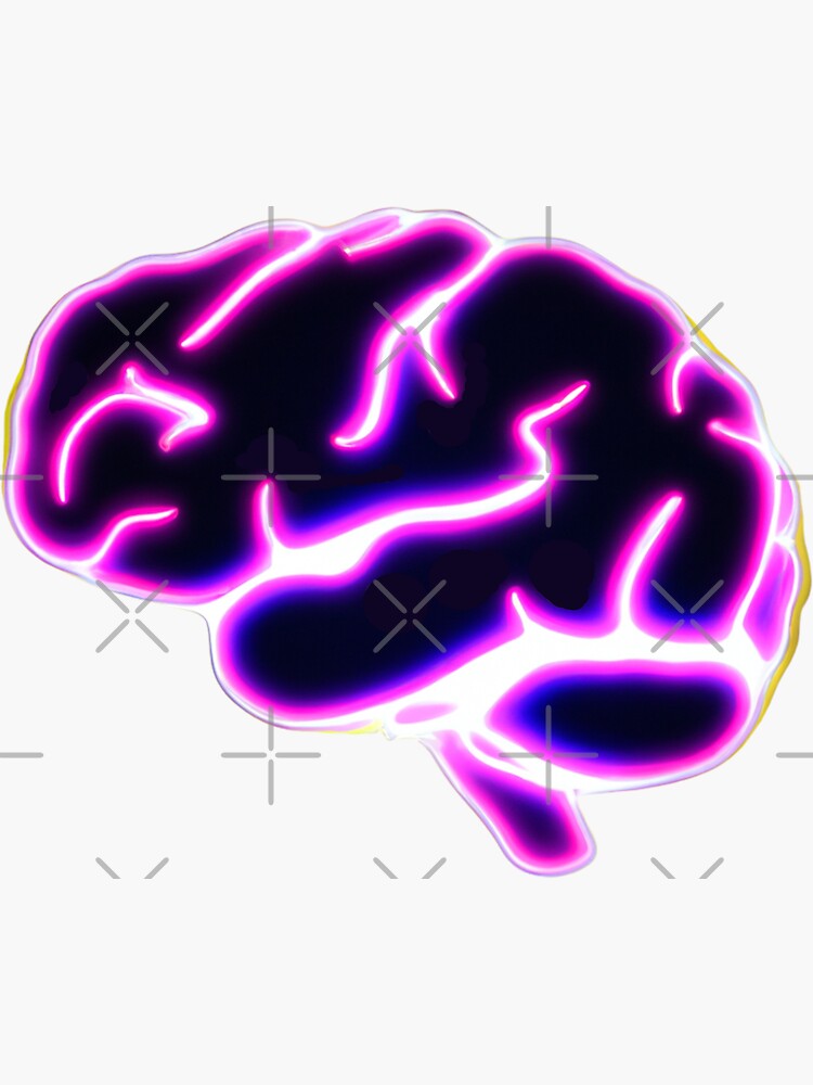 "Futuristic Neon Human Brain - Psychology, Neuroscience, Psych ...