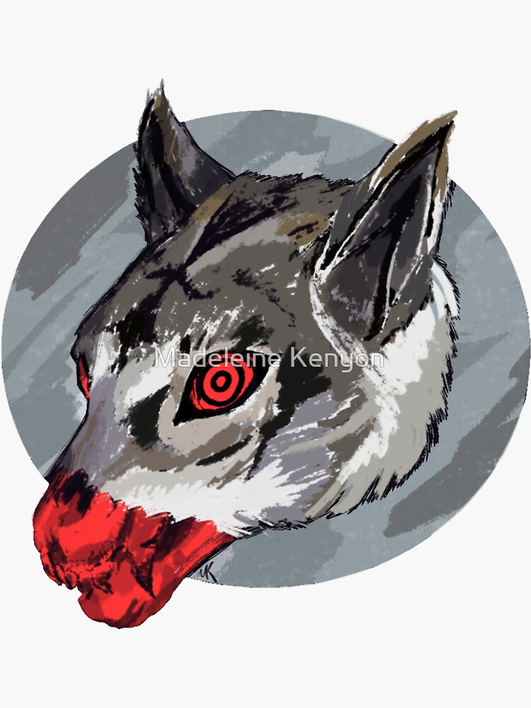 "Bork" Sticker for Sale by maddeleinekenyo | Redbubble