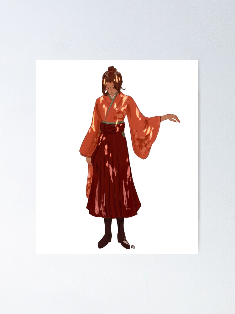 The Great Ace Attorney Susato Poster For Sale By Solarotters Redbubble