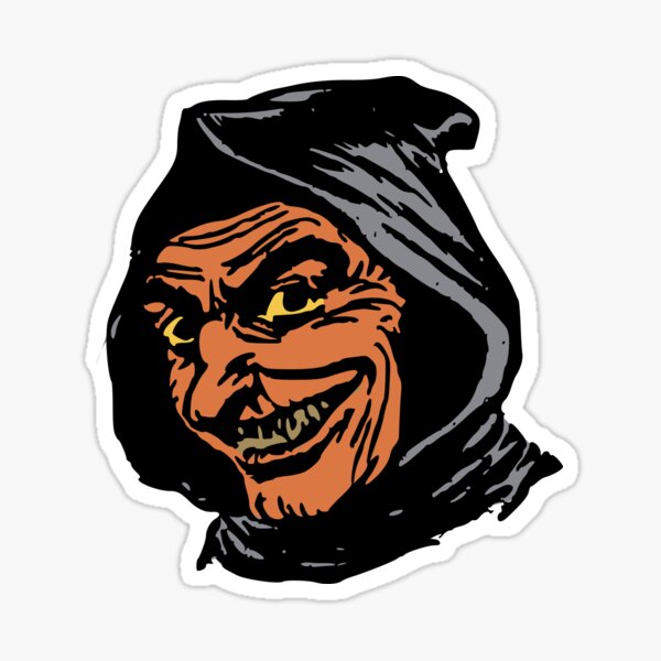 "Evil smile " Sticker for Sale by goldenlolly1 | Redbubble
