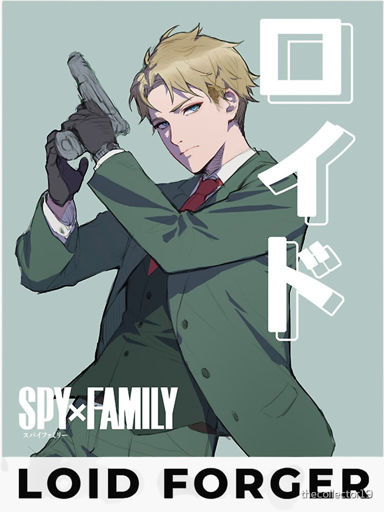 "Loid Forger" Sticker for Sale by thecollector19 | Redbubble