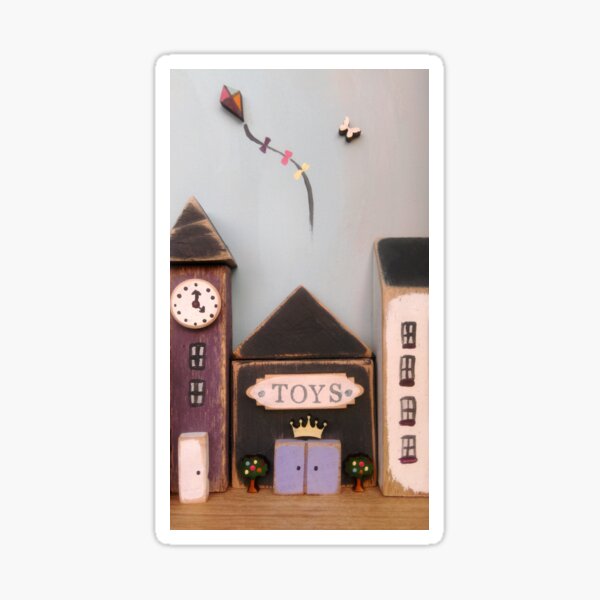 "Toy Shop 3" Sticker for Sale by VintageRevivalT | Redbubble