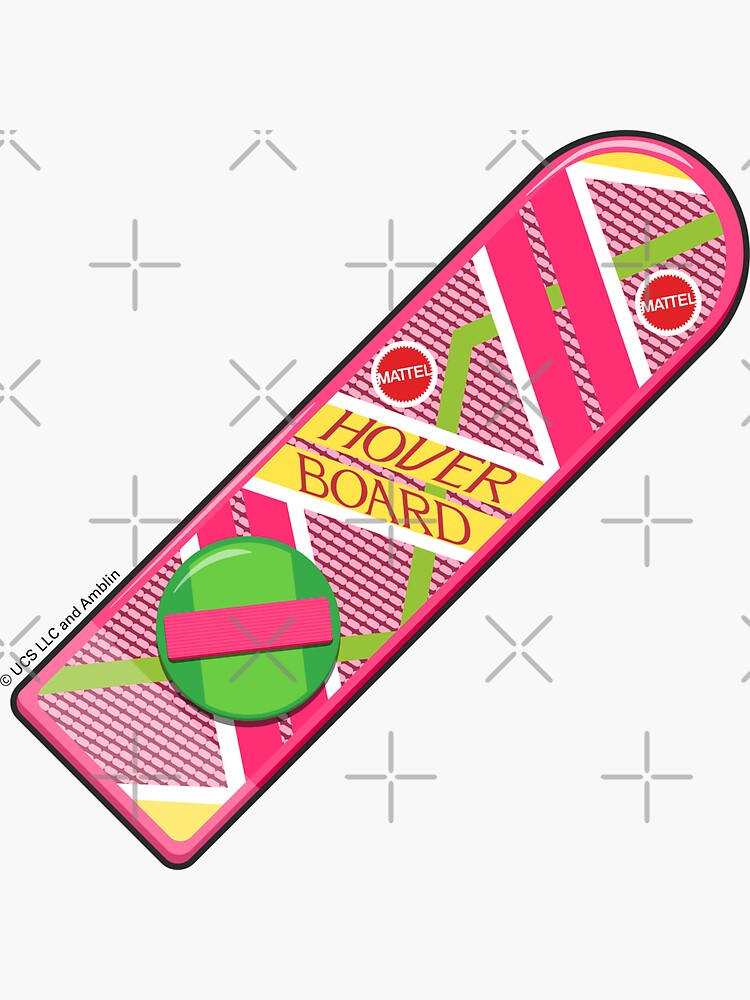 "Hoverboard" Sticker for Sale by genewaldesign | Redbubble