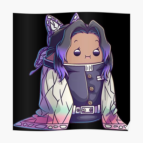 "Cute Shin0bu Insect Hashira" Poster for Sale by AntoineEricnq | Redbubble