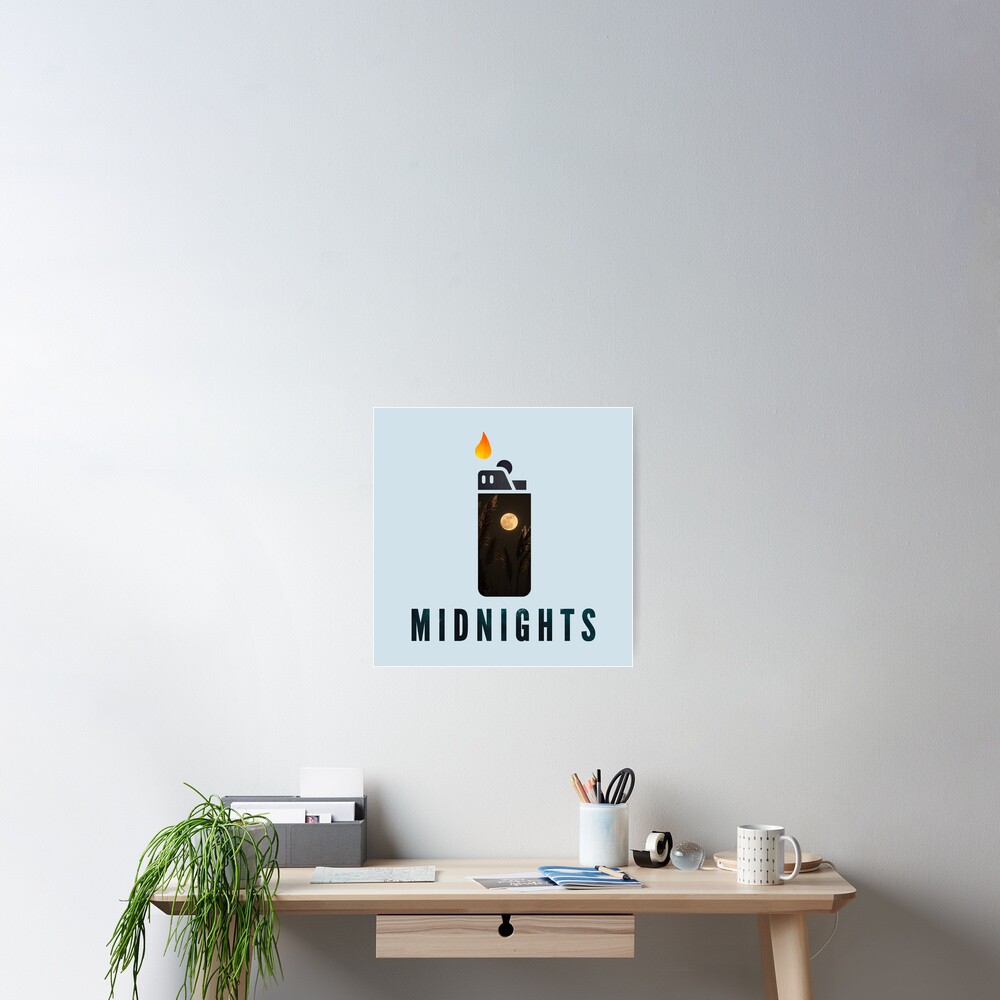 "Taylor Swift Midnights Lighter" Poster for Sale by OverNinthCloud ...